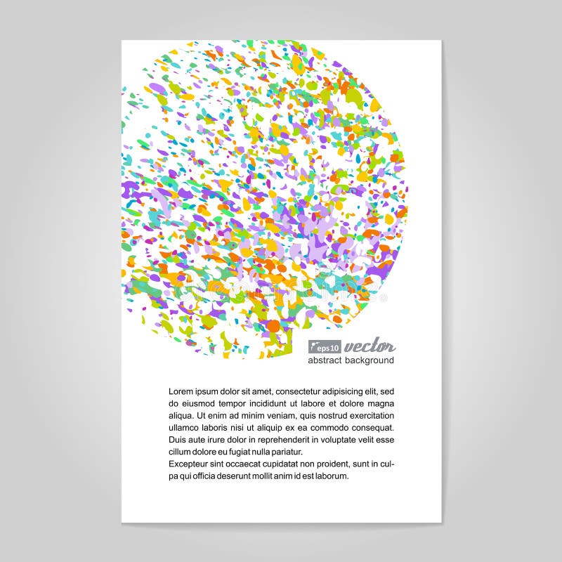 Colourful Explosion. Poster Stock Vector - Illustration of advertising ...