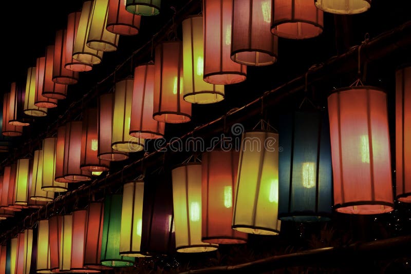 Chinese Paper Lantern stock photo. Image of light, lantern - 2802280