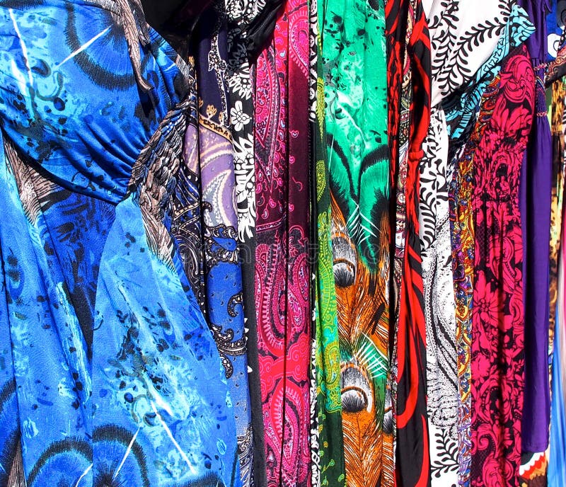 Colourful Fabrics stock photo. Image of designs, colours - 57641984