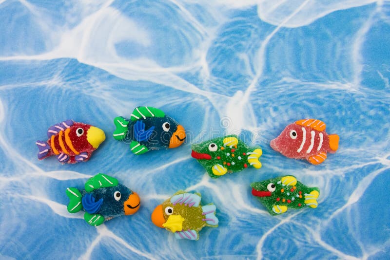 Colourful Fish Border stock image. Image of large, travel - 9205761