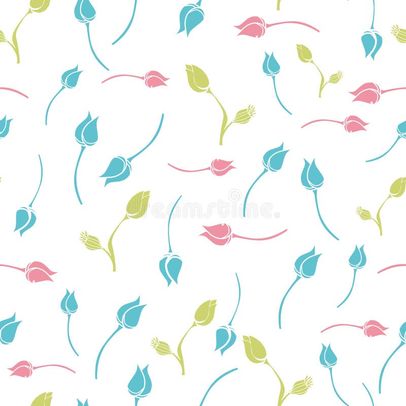 Colourful Flowers and Teapots ,seamless Pattern ,prints Background ...