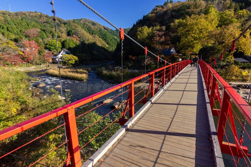 Colourful Forest of Korankei in Japan Editorial Stock Image - Image of ...