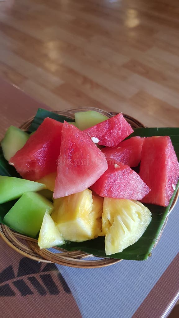 Colourful Freash Fruits on Plate Stock Image - Image of freash ...