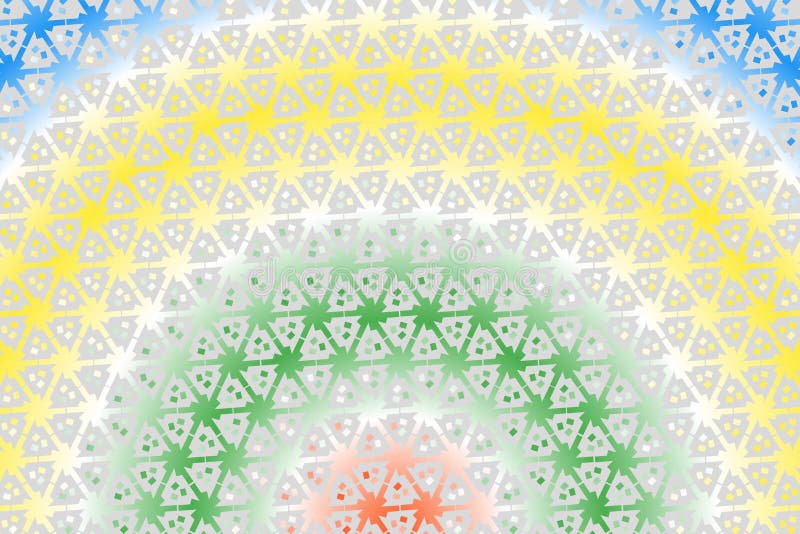 Colourful Gradient Circle Pattern of Traditional Batik Ethnic for ...