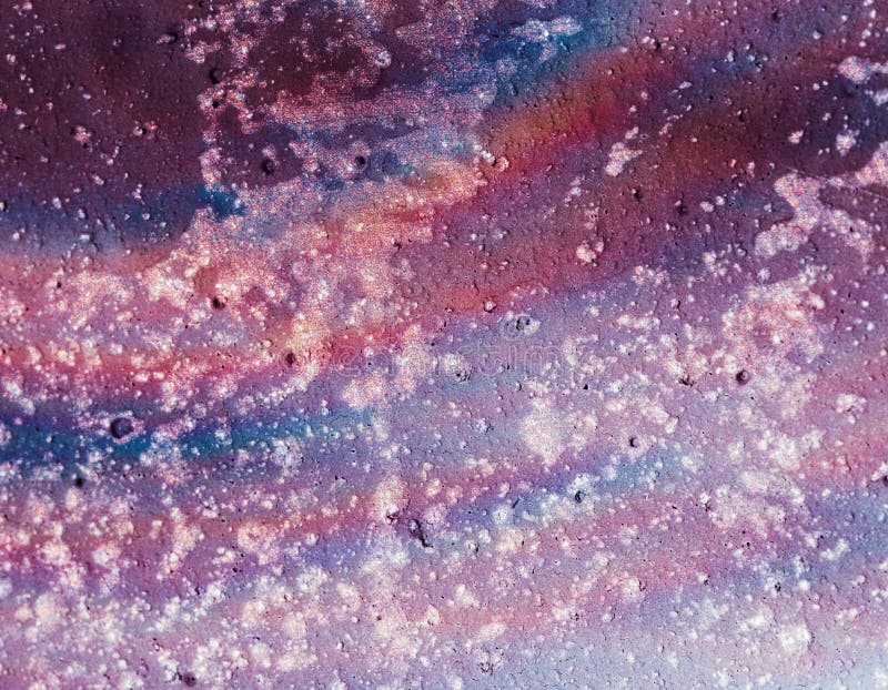 Colourful Gradient Glass Reflections on a Wall Stock Image - Image of ...