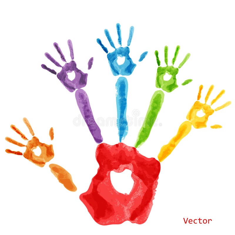 5+ Child handprint red paint Free Stock Photos - StockFreeImages