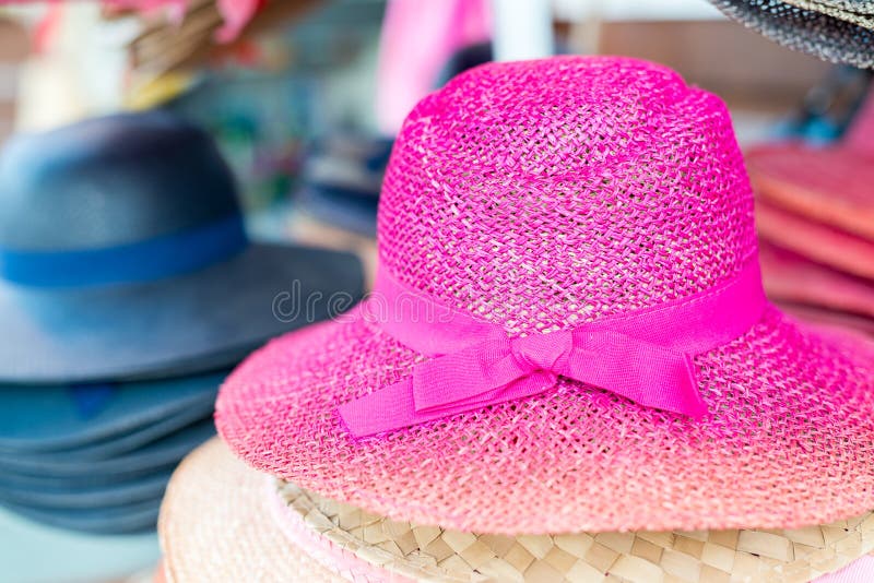 Colourful hats stock image. Image of crochet, lace, plait - 31256579