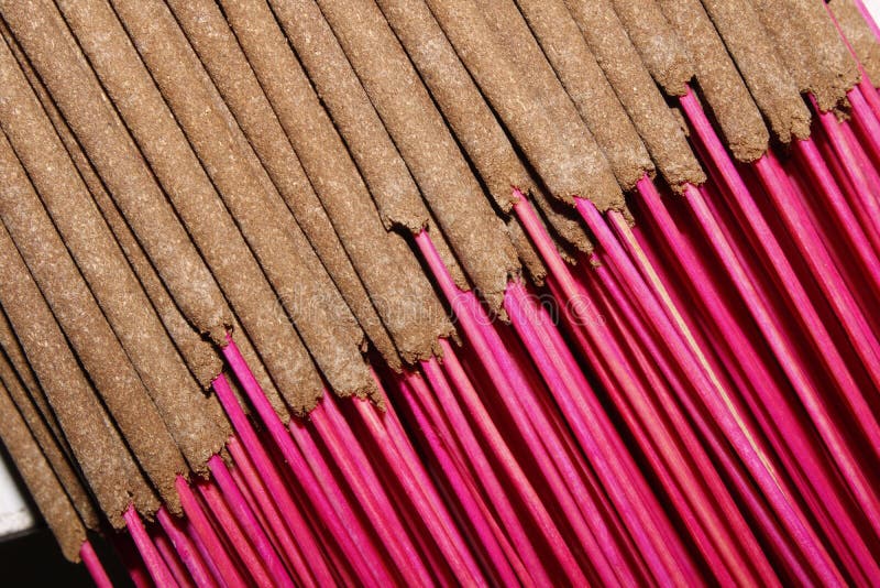 Colourful Insence Sticks Background, Abstract Pattern. Stock Image ...