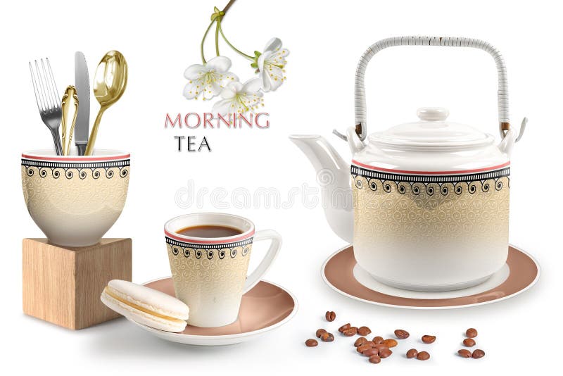 Colourful Kitchen Wall Tile Design for Kitchen Interior, 3D Rendering ...