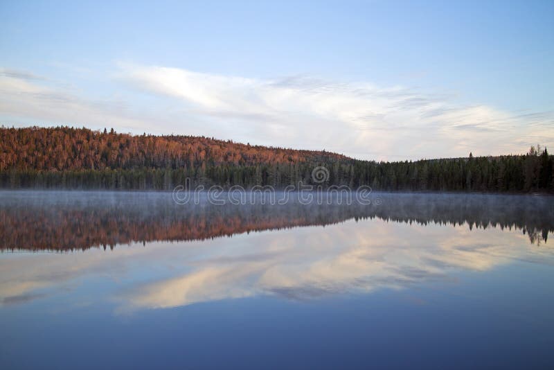 Colourful lake stock photo. Image of season, canada, leaf - 67204204