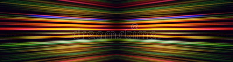 Colourful Light Beams Banner Stock Image - Image of green, glowing ...