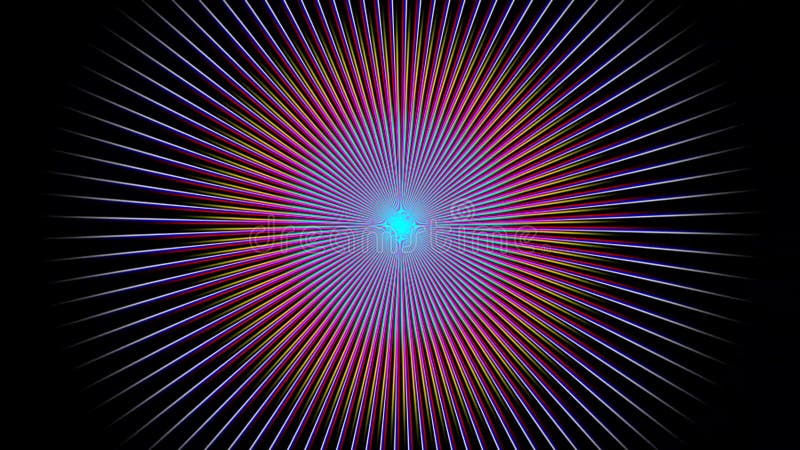 Colourful Light Rays Motion Graphics with Night Background Stock Video ...