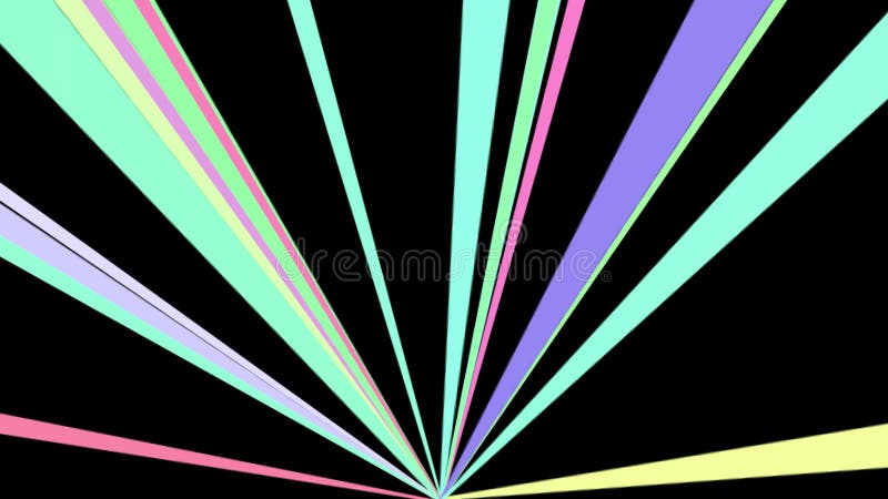 Colourful Light Rays Motion Graphics with Night Background Stock Video ...