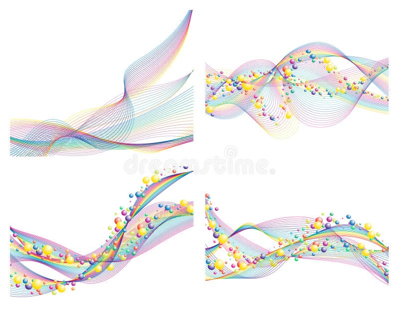 Colourful lines stock vector. Illustration of curves, concept - 8178271