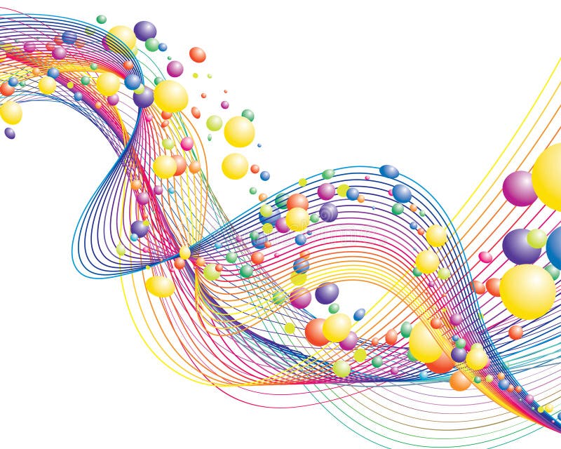 Colourful lines stock vector. Illustration of colourful - 11408148