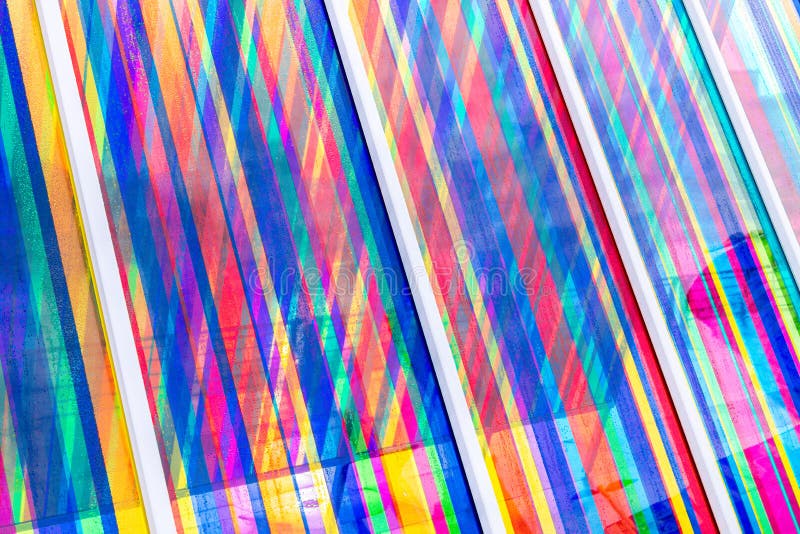 Beautiful Coloured Lines stock photo. Image of white - 241728010