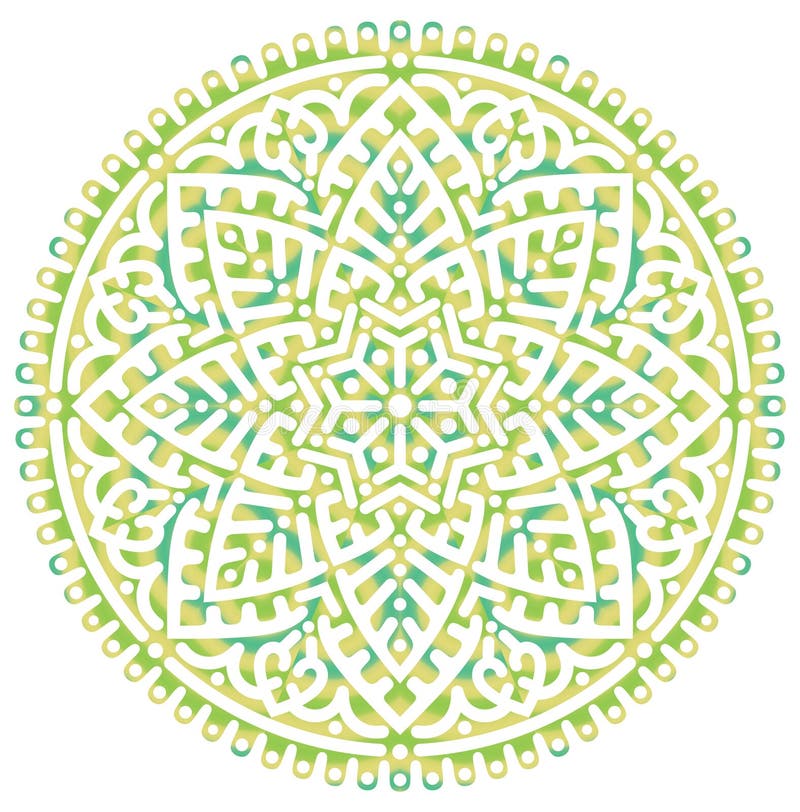 Gradient Gematrical Round Design Stock Illustrations – 5 Gradient ...