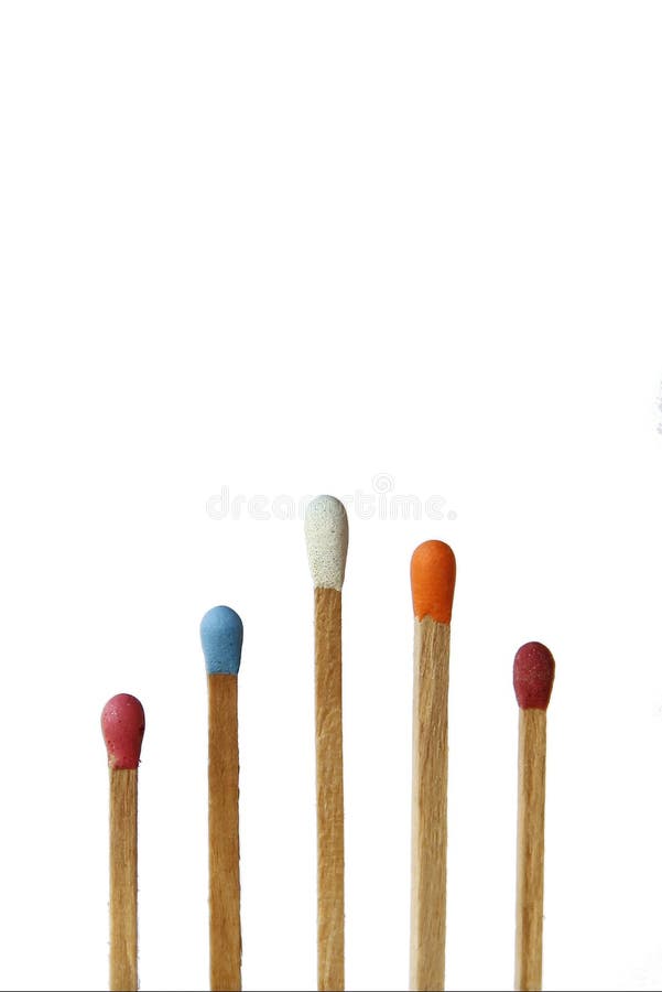 The Colourful of matches stock photo. Image of blue, high - 49625658