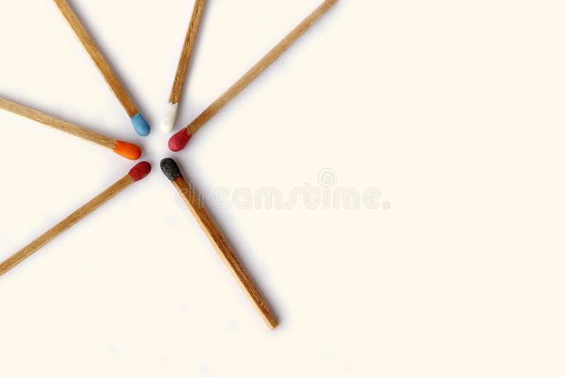The Colourful of matches stock photo. Image of couple - 49625744