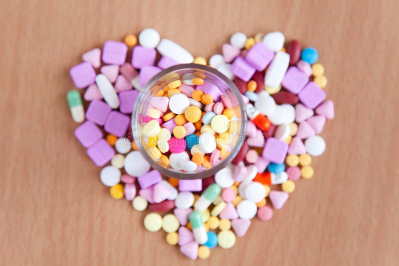 Colourful medicines stock image. Image of health, hospital - 25778079