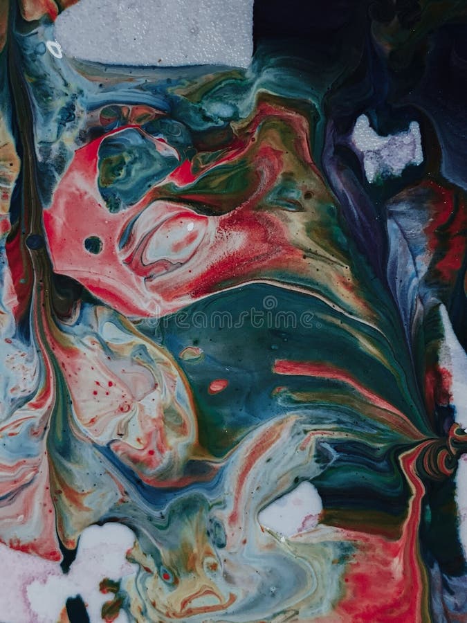 Messy Paint Background Square Stock Image - Image of rainbow, painting ...