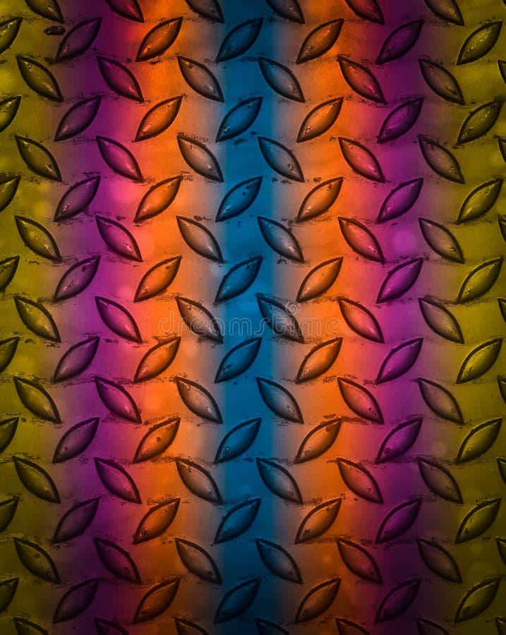 Colourful of Metal Diamond Plate Pattern Stock Photo - Image of heavy ... Colourful of Metal Diamond Plate Pattern Stock Photo - Image of heavy ...
