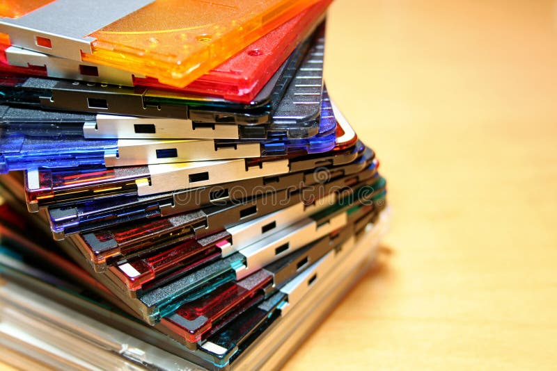 Colourful Mini-Disc stock image. Image of party, mini, song - 537303