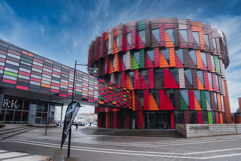 Colourful Modern Architecture of the Chalmers Technical University ...