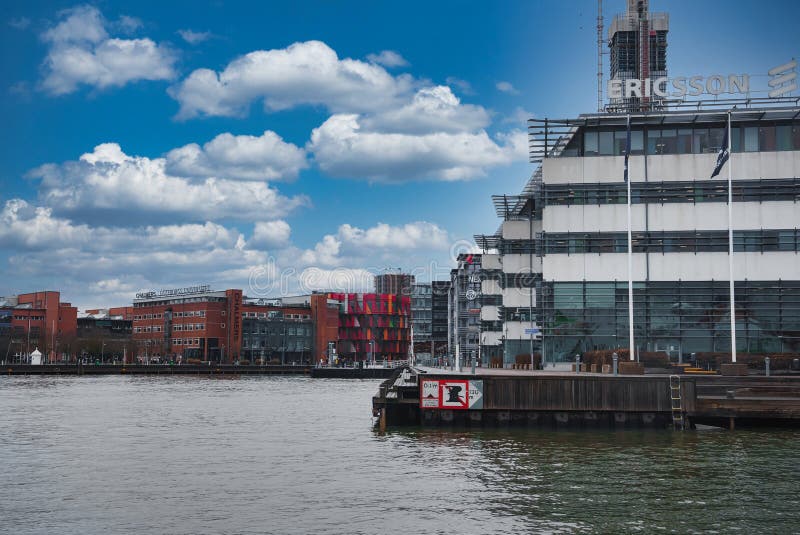 Colourful Modern Architecture of the Chalmers Technical University ...