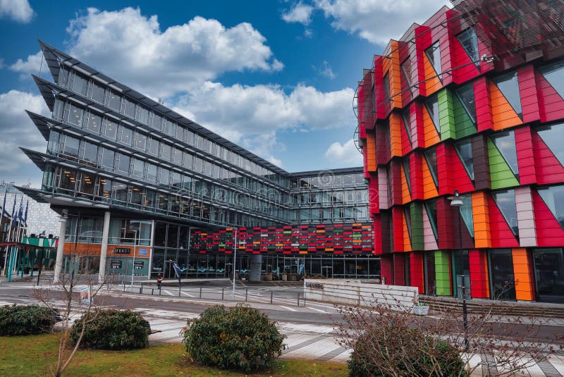 Colourful Modern Architecture of the Chalmers Technical University ...