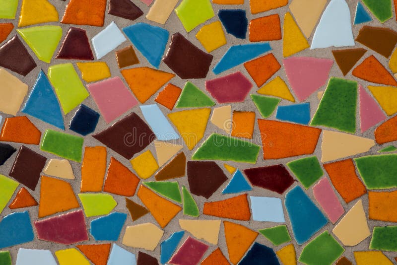 Colourful Mosaic Design stock photo. Image of colours - 174868252