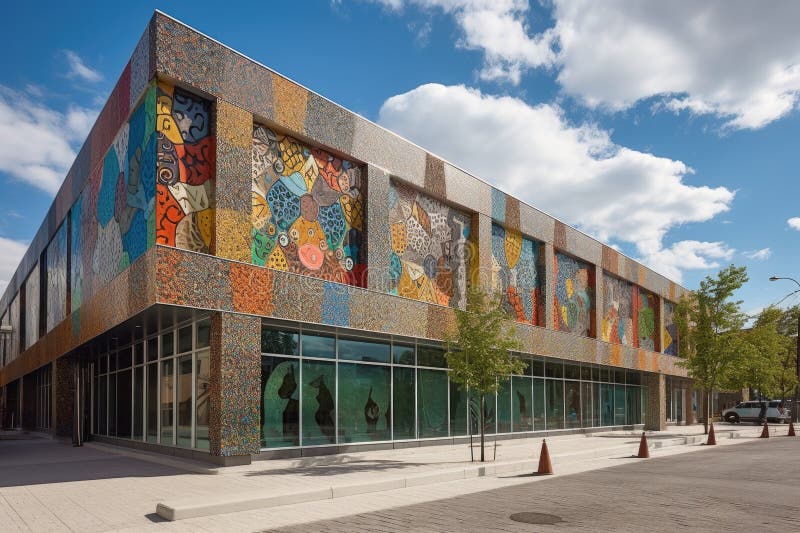 Modern Building in American Style House Exterior with Wood Trim of ...