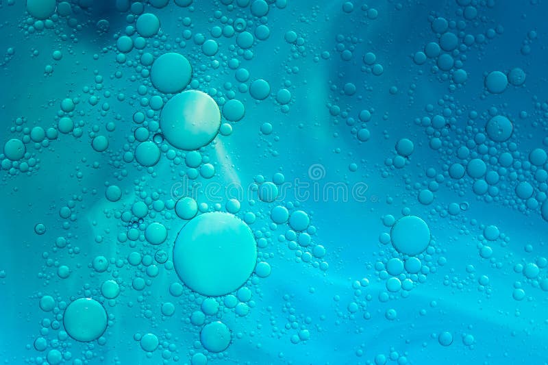 Colourful Oil Ink Bubbles and Drops. Abstract Template Mixed Texture ...
