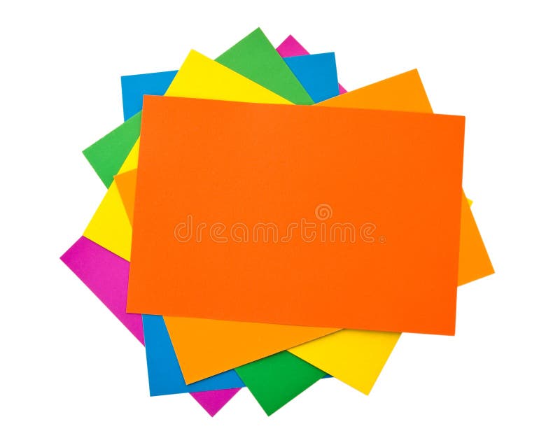 Colourful Paper stock photo. Image of decoration, group - 16779034