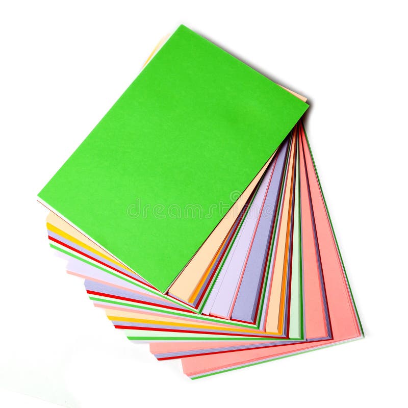 Colourful Paper stock photo. Image of creativity, dividing - 83604590