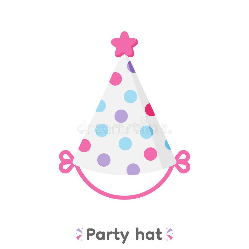 Colourful Party Hats, Vector, Illustration. Stock Vector - Illustration ...