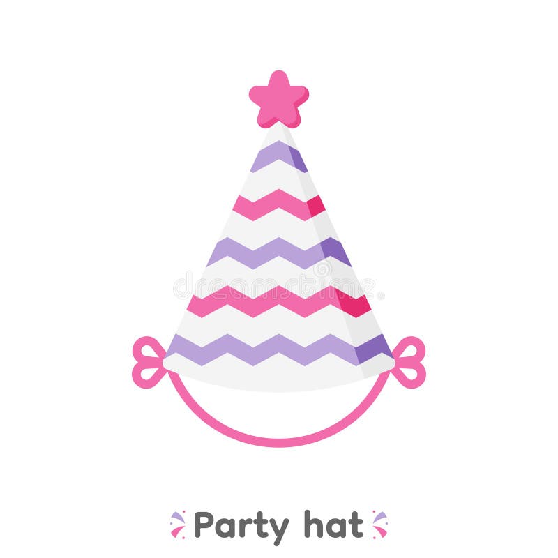 Colourful Party Hats, Vector, Illustration. Stock Vector - Illustration ...