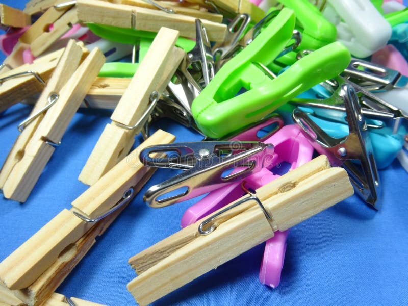 Colourful peg stock image. Image of wooden, equipment - 47036347