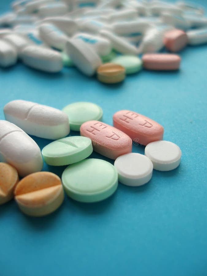 Colourful pills stock photo. Image of healthcare, disease - 1549904