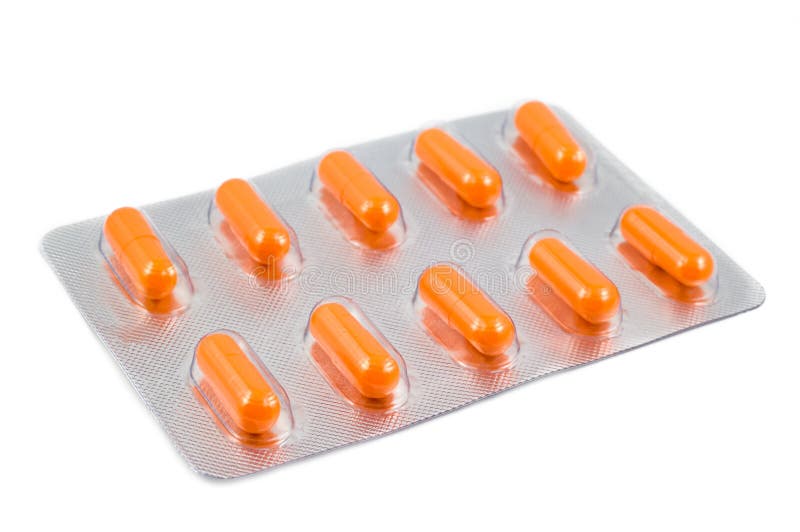 Colourful Pills In Blister Picture. Image: 6393017
