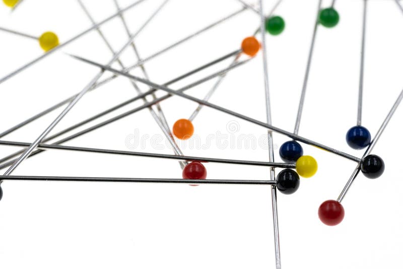 Colourful Pin Pointers. Map Markers Set. Bright Signs Location ...