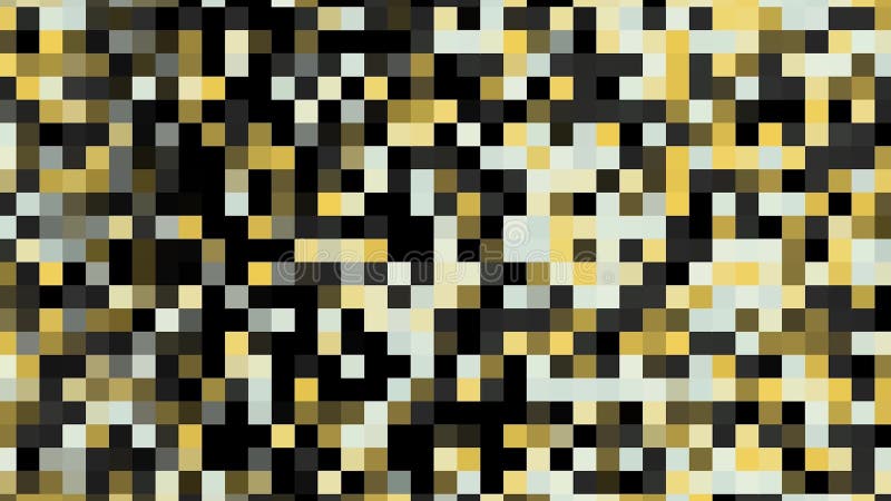 Pixelated Blinking Background, Seamless Loop. Motion. Screen of Many ...