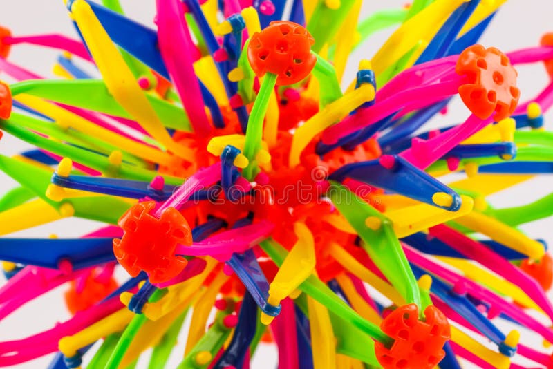 Very Bright Coloured Plastic Colorful Spoons Stock Photo - Image of ...