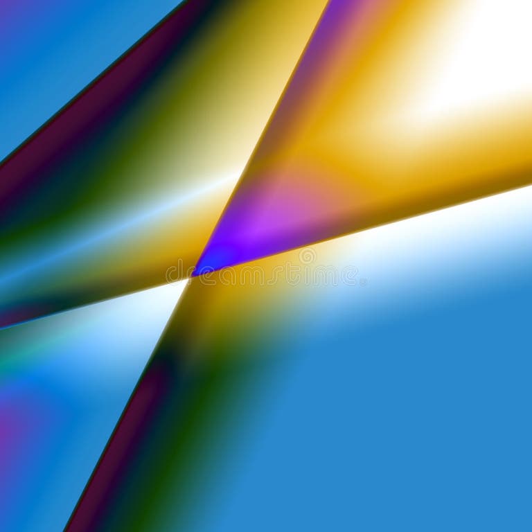 Colourful Prism Abstract Background Stock Illustration - Illustration ...