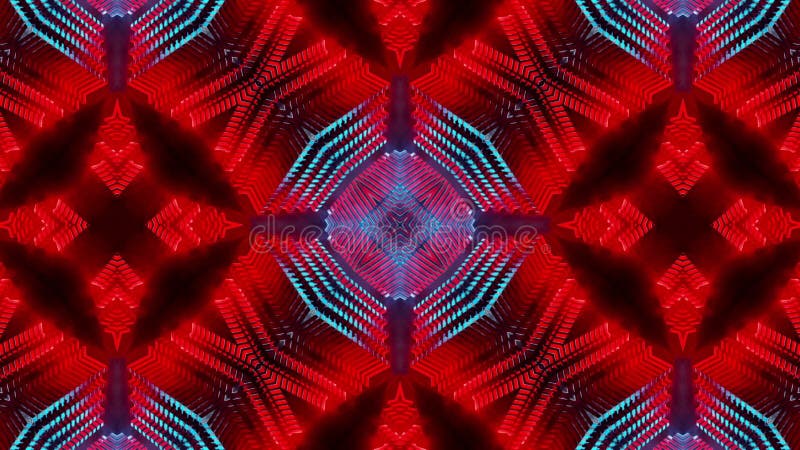 Colourful Psychedelic Pattern Background Loop Stock Video - Video of ...