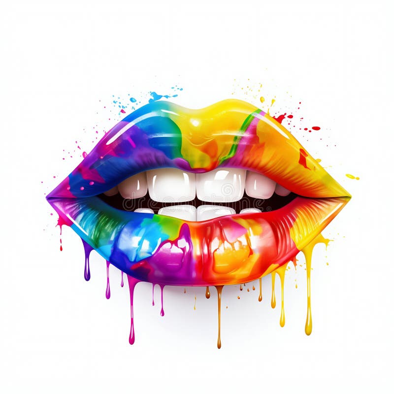 Colourful Lip Stock Illustrations – 882 Colourful Lip Stock ...