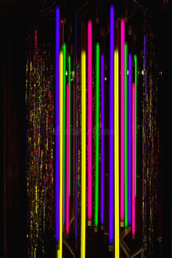 Neons Light Bulbs stock image. Image of decor, colour - 269597621