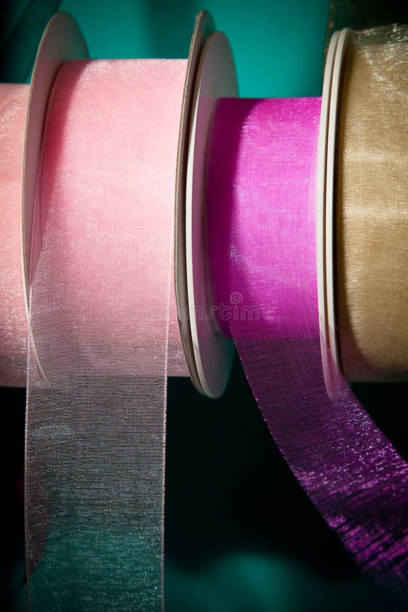 Colourful ribbon stock image. Image of fabric, craft - 25041261