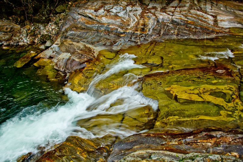 The Colourful River Bank stock photo. Image of nature - 27513892