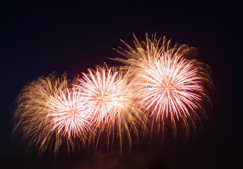 Colourful rockets stock image. Image of anniversary, detonation - 155885